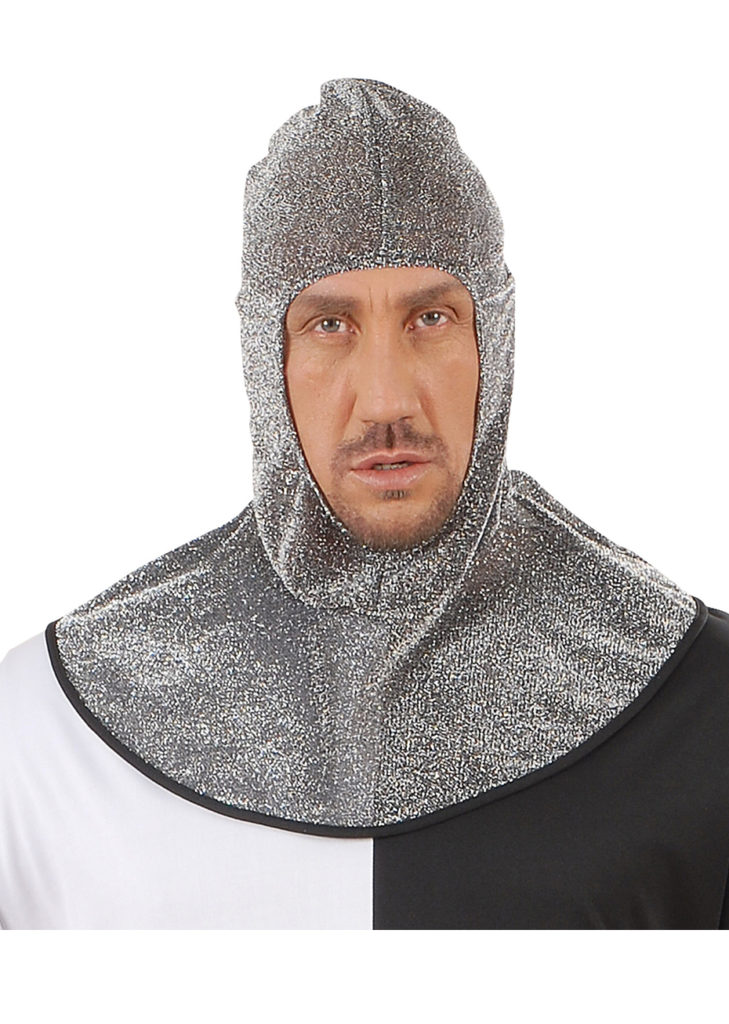 Heaume de Chevalier – Cagoule imitation cotte de mailles