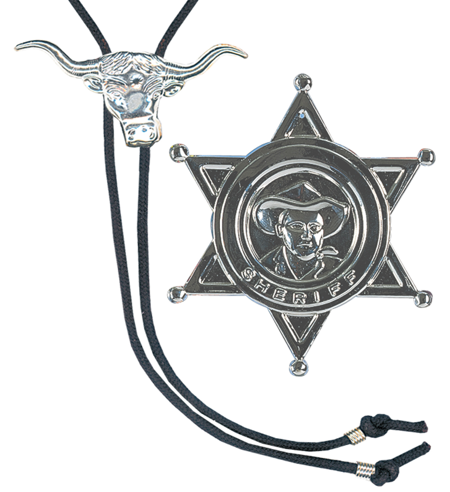 Collier de Cowboy, Avec Etoile de Shérif - Aux Feux de la Fête - Paris