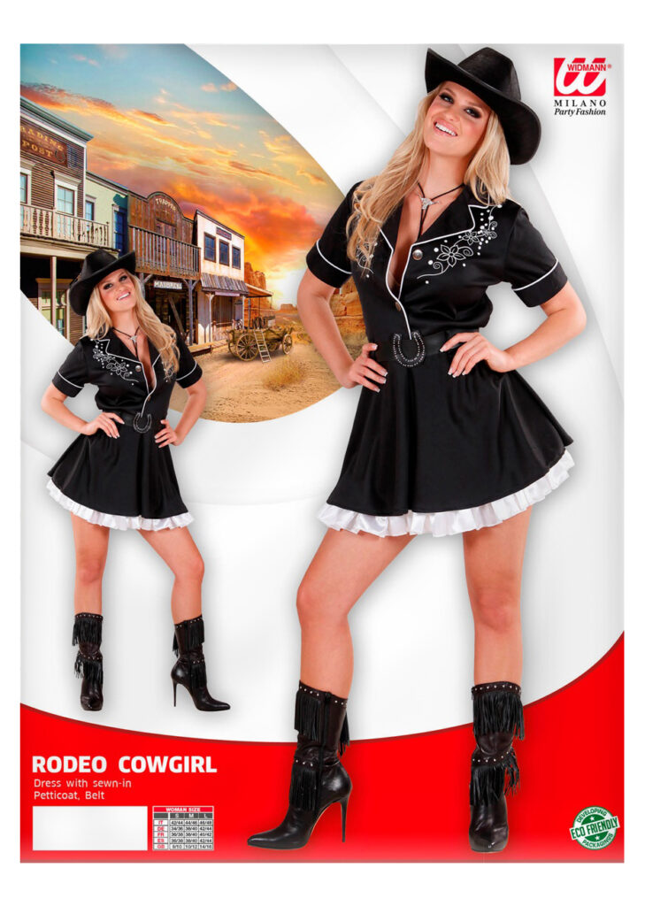 Déguisement Cowboy Femme Rodeo Girl – Robe Western