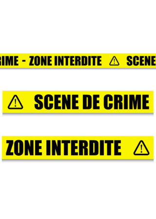 Bande de Sécurité, Scène de Crime, Zone Interdite - Aux Feux de la Fête