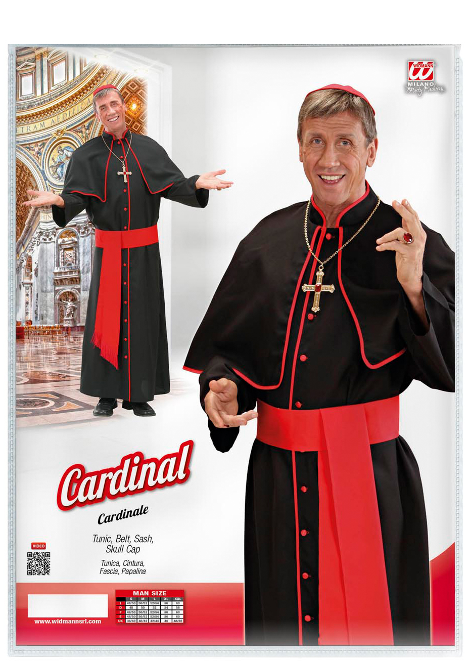 Déguisement de Cardinal, Noir et Rouge - Aux Feux de la Fête - Paris