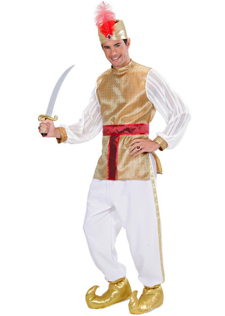 Déguisement de Sultan Oriental – Tunique, Turban et Pantalon