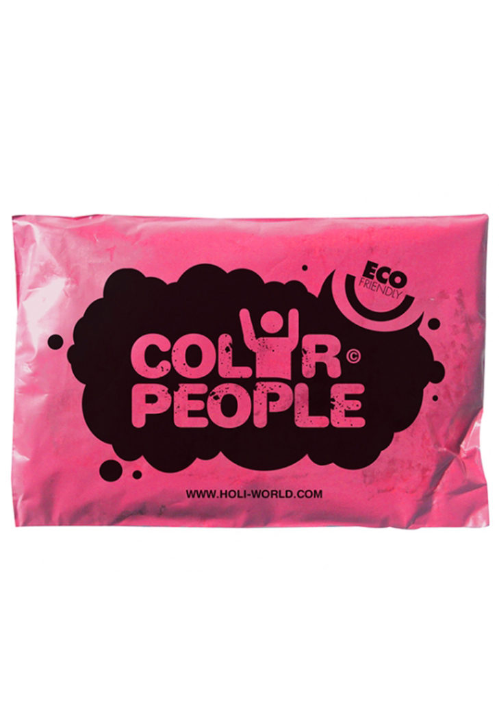 Poudre Holi, Poudre de Couleur, Rose - Aux Feux de la Fête