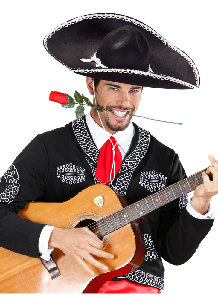 Sombrero Mexicain Noir – Idéal déguisement mariachi