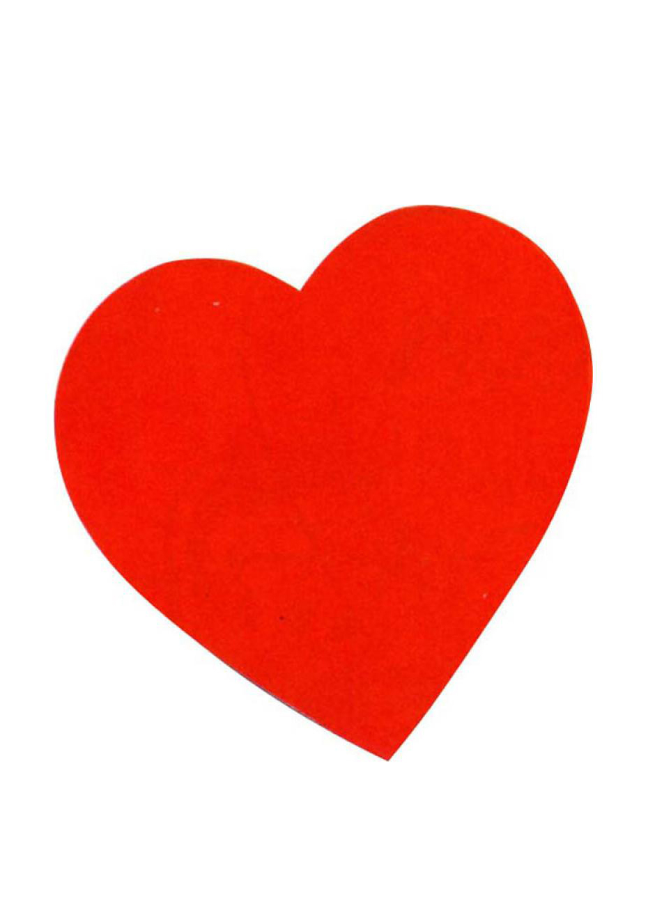 Coeur Rouge à Suspendre, 38 cm - Aux Feux de la Fête - Paris