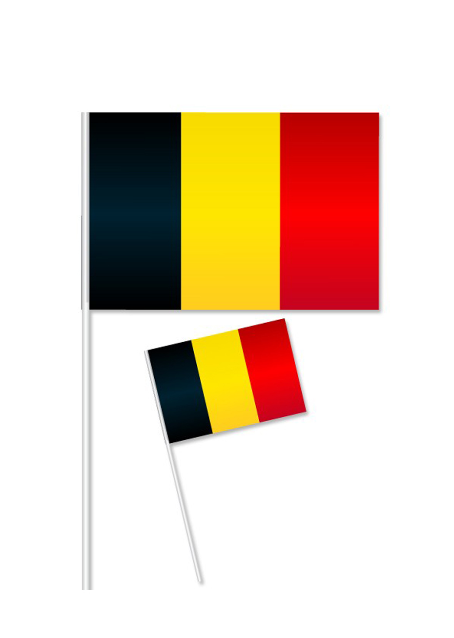 Drapeau de la Belgique x 10, Drapeaux de Table - Aux Feux de la Fête ...