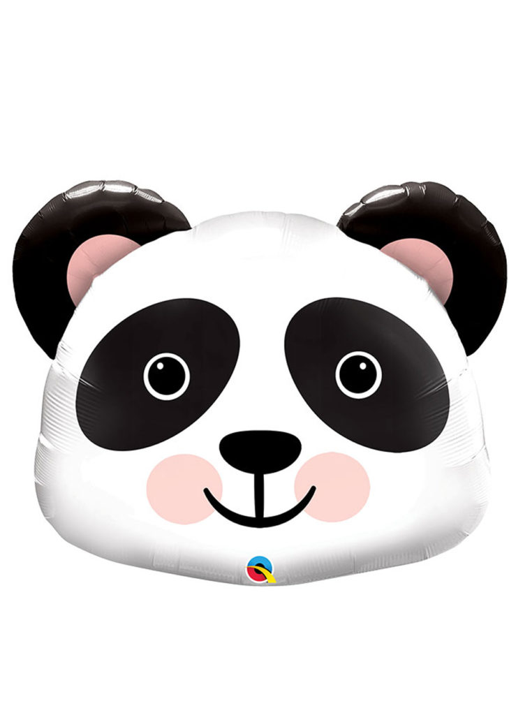 Ballon Panda, en Aluminium - Aux Feux de la Fête