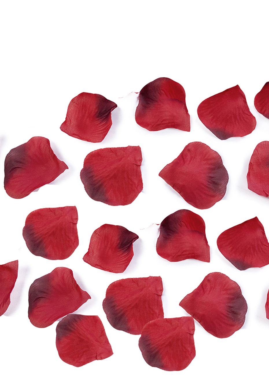 Pétales de Roses en Tissu, Rouge Ancien - Aux Feux de la Fête - Paris