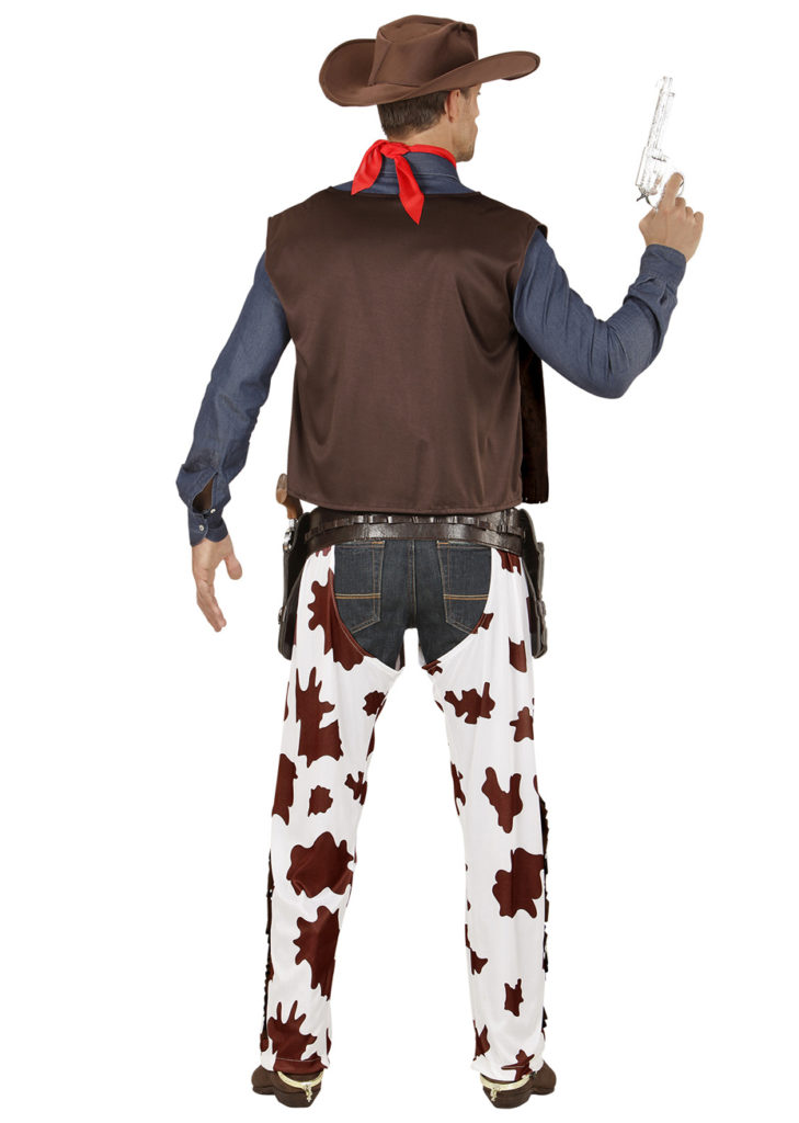 Déguisement de Cowboy – Gilet, Chaps, Chapeau & Bandana