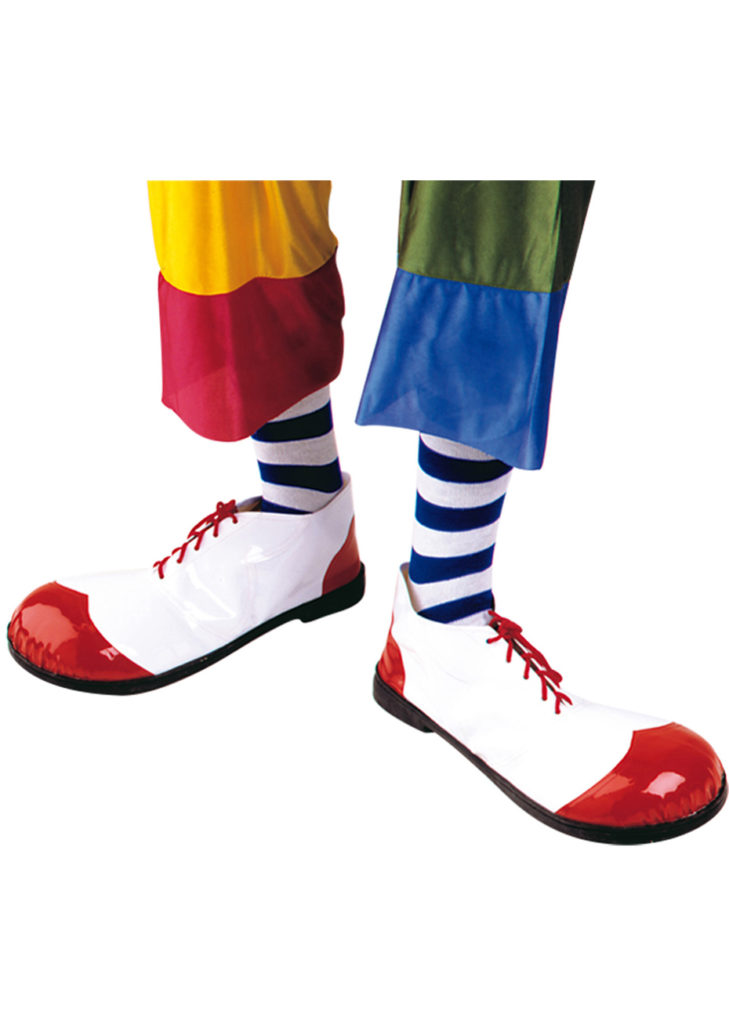 Véritables Chaussures de Clown – 4 Coloris – Accessoire Clown