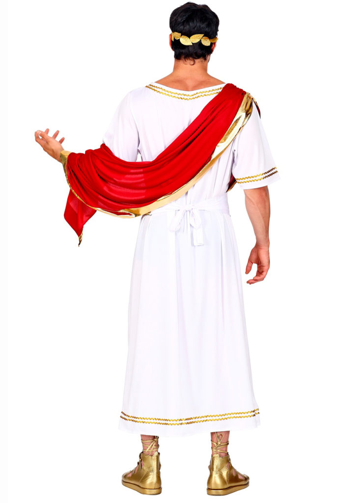 Déguisement de Jules César – Robe et Lauriers - Empereur Romain