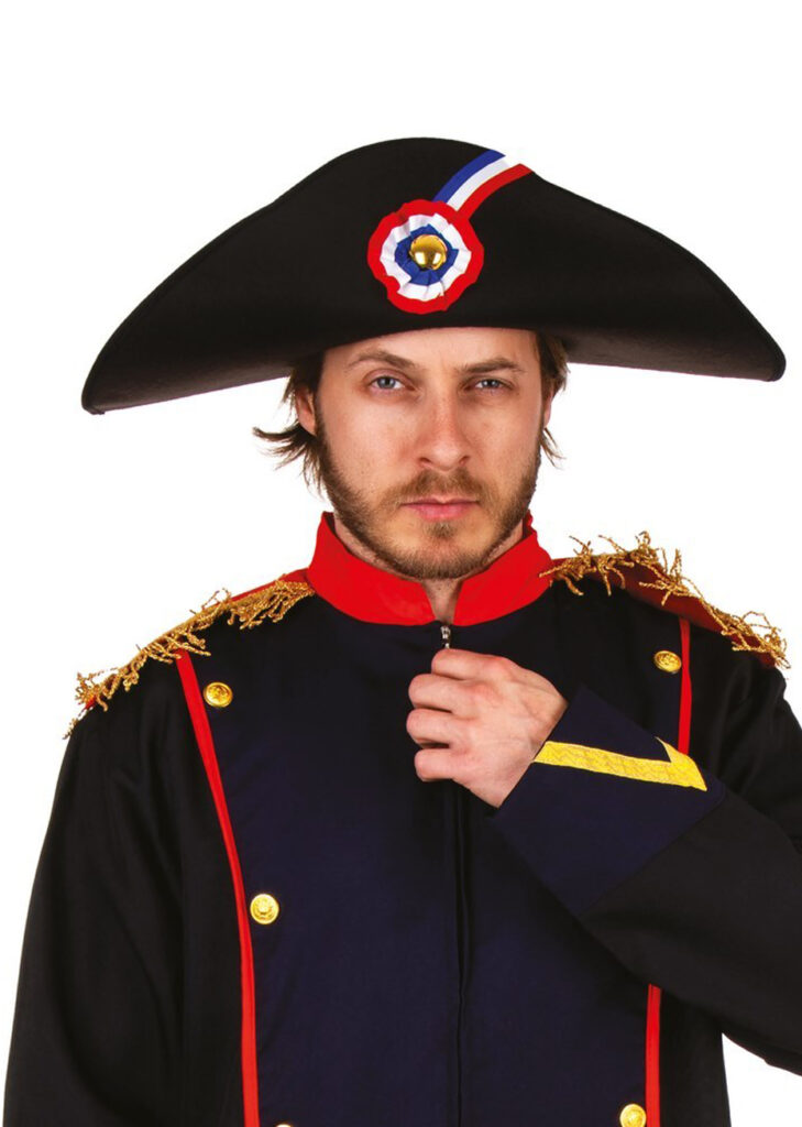 Chapeau Bicorne de Napoléon, Luxe - Aux Feux de la Fête