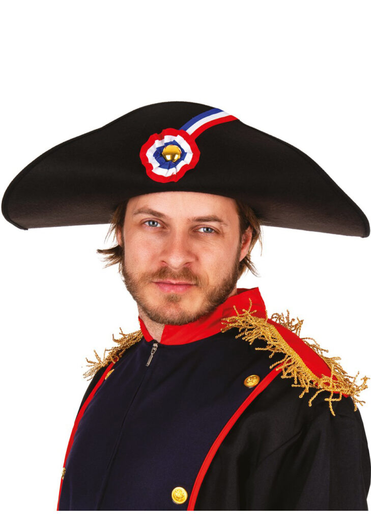 Chapeau Bicorne de Napoléon, Luxe - Aux Feux de la Fête
