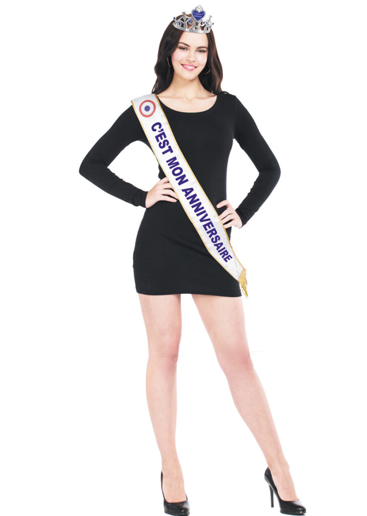 Écharpe de Miss – C'est mon Anniversaire – Accessoire de Fête