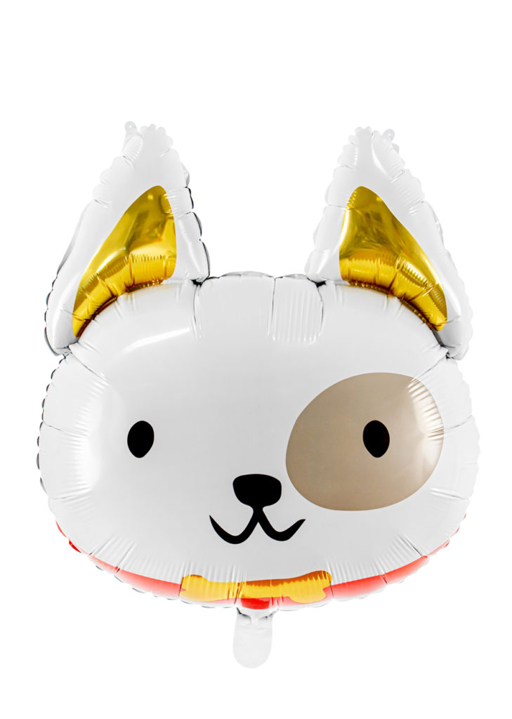 Ballon Chien, Tobby, en Aluminium - Aux Feux de la Fête