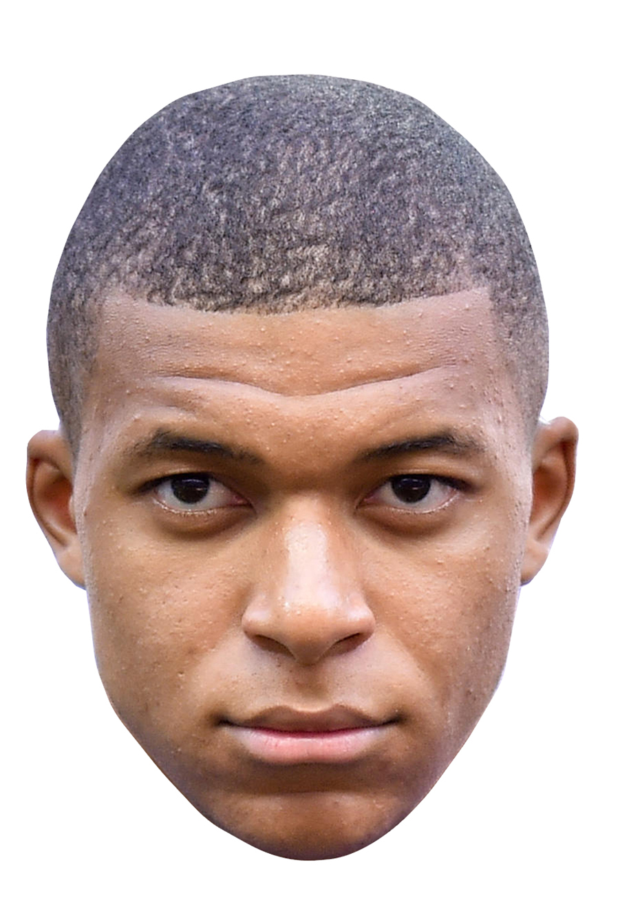 Masque de Kylian Mbappé - Aux Feux de la Fête - Paris