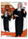 Déguisement de Juge ou Avocat – Robe Noire & Jabot