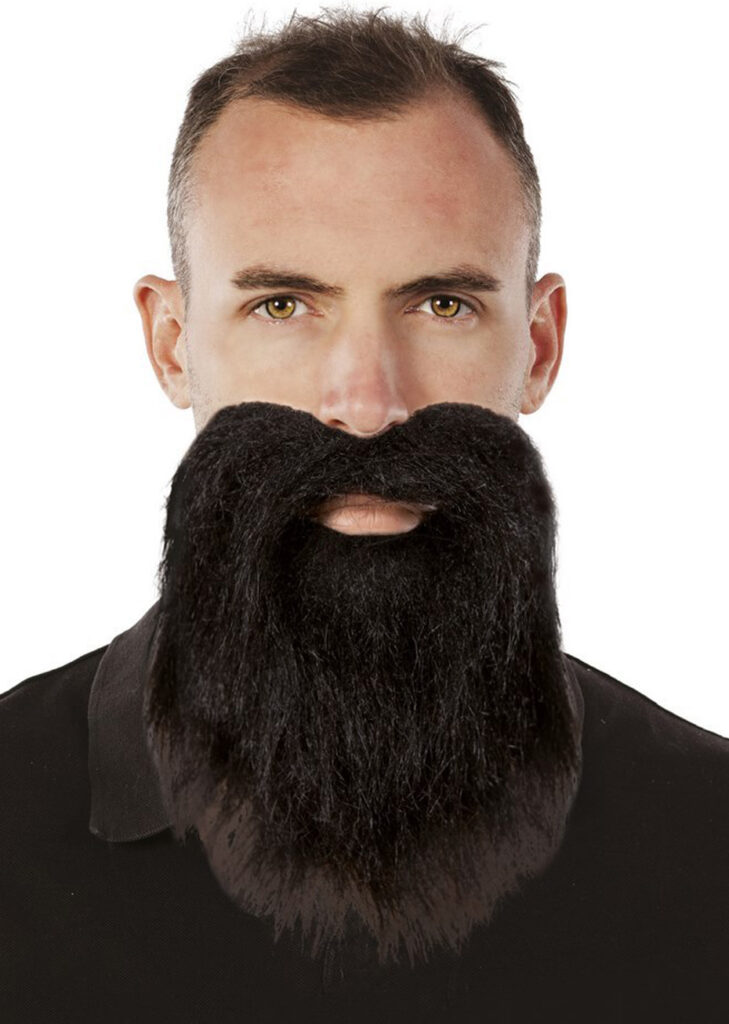 Barbe Noire Lisse - Aux Feux de la Fête