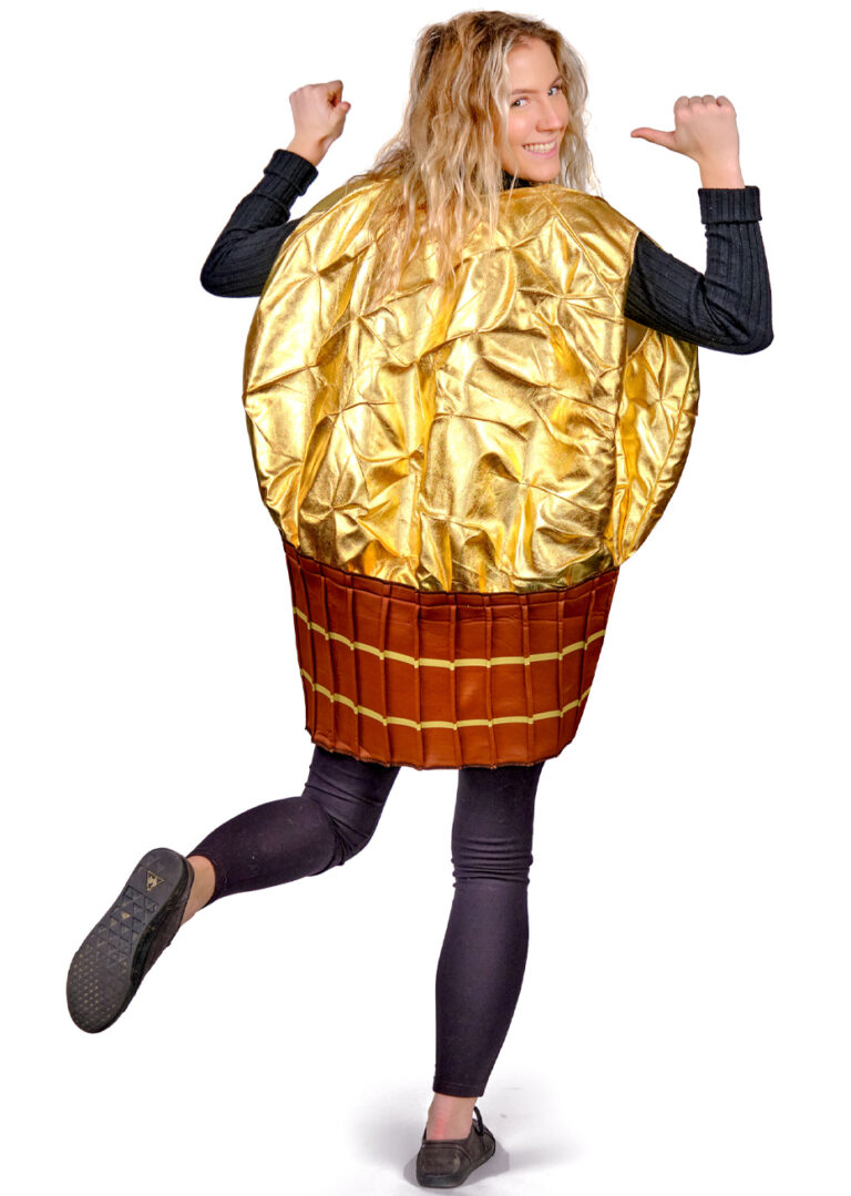 Déguisement Ferrero Humoristique – Costume Chocolat Doré