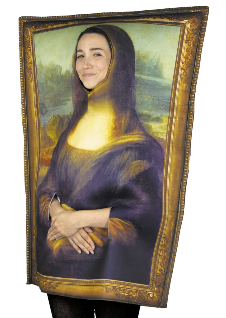 Déguisement de la Joconde, Mona Lisa - Aux Feux de la Fête